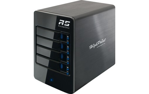 HighPoint RocketStor 6314A - Boîtier RAID 4 Baies Thunderbolt 2 ...
