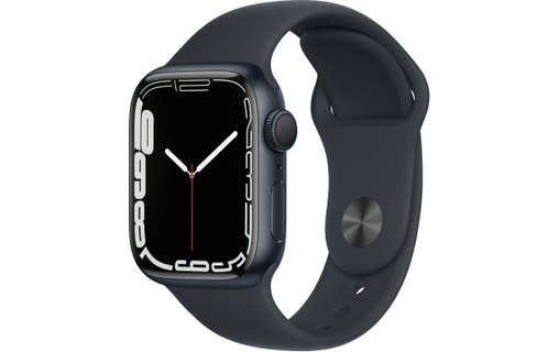 Apple Watch Series 7 41 mm OLED Noir GPS (satellite) - Apple Watch - Apple