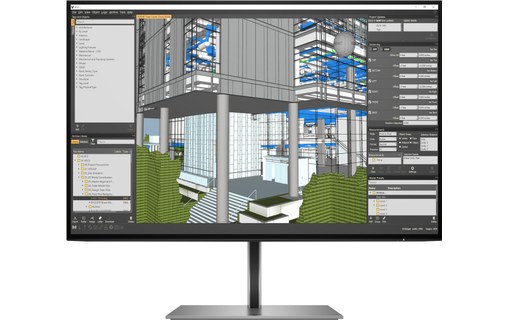 Écran 24" HP Z24n G3 - HDMI/DisplayPort/DVI - Écran - HEWLETT PACKARD