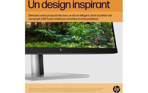 Écran 23,8" HP E-Series E24 G5 - HDMI/DisplayPort - Écran - HEWLETT PACKARD