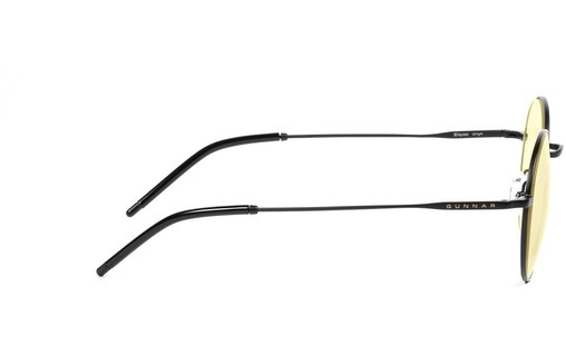 Lunettes Gunnar Anti lumière bleue - ELLIPSE ONYX | AMBER (65% de ...