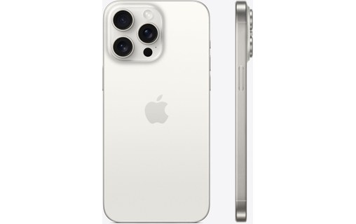 Apple iPhone 15 Pro Max 256 Go Titane blanc - iPhone - Apple
