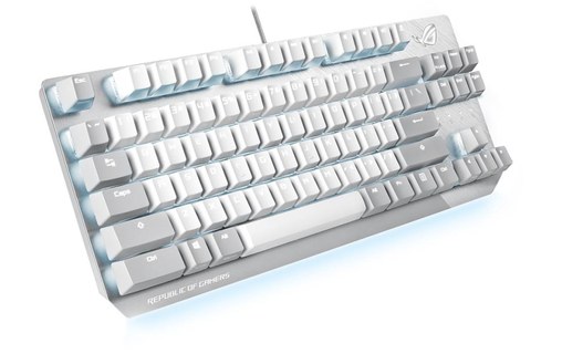 Clavier Gaming ASUS ROG Strix Scope NX TKL Moonlight White - Blanc ...