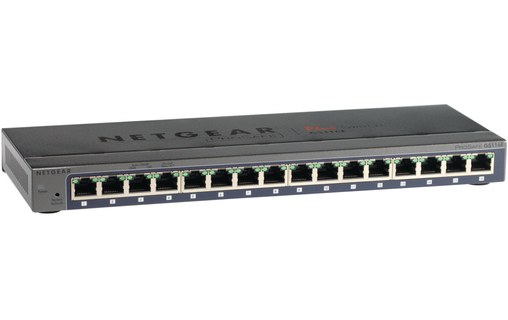 Switch Ethernet NETGEAR GS116E 16 ports - Manageable, L2 - Switch - Netgear