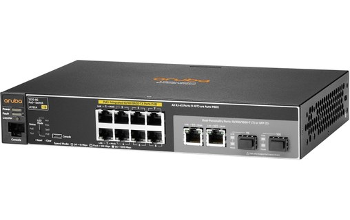 Switch Ethernet HP 2530 8G PoE+ / J9774A-RFB 8 ports - Manageable, PoE, L2 - Switch - HP