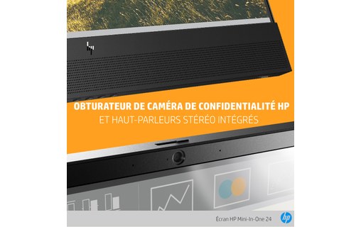Écran 23,8" HP Mini-in-One 24 - DisplayPort - Écran - HP