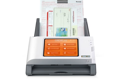 Scanner à défilement Plustek eScan A350 Enterprise - Ethernet - Scanner ...