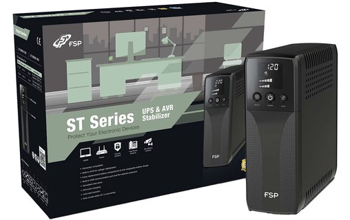 Onduleur FSP Group Inc. ST 850 - prise Schuko - 850 VA - Onduleur - FSP Group Inc.