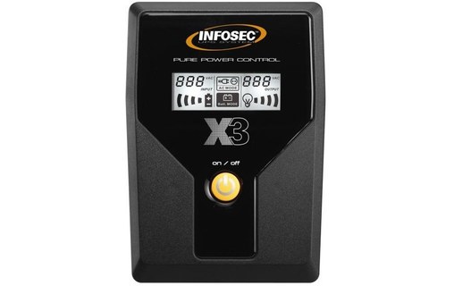 Onduleur INFOSEC X3 500 - prise Schuko - 500 VA - Onduleur - INFOSEC