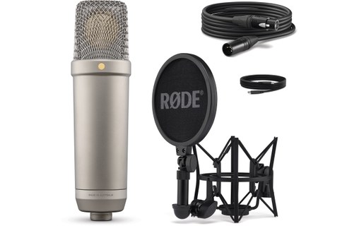 Micro Streaming Rode NT1-A 5th Gen Argent - USB-C - Micro - Rode